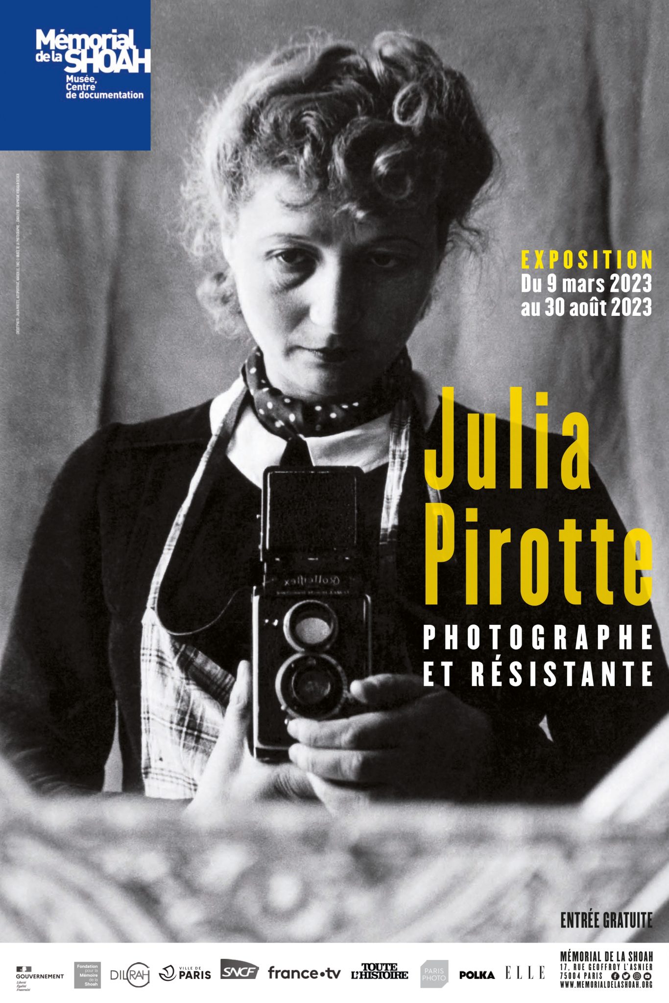 Découvrez l'exposition "Julia Pirotte, photographe et résistante ...