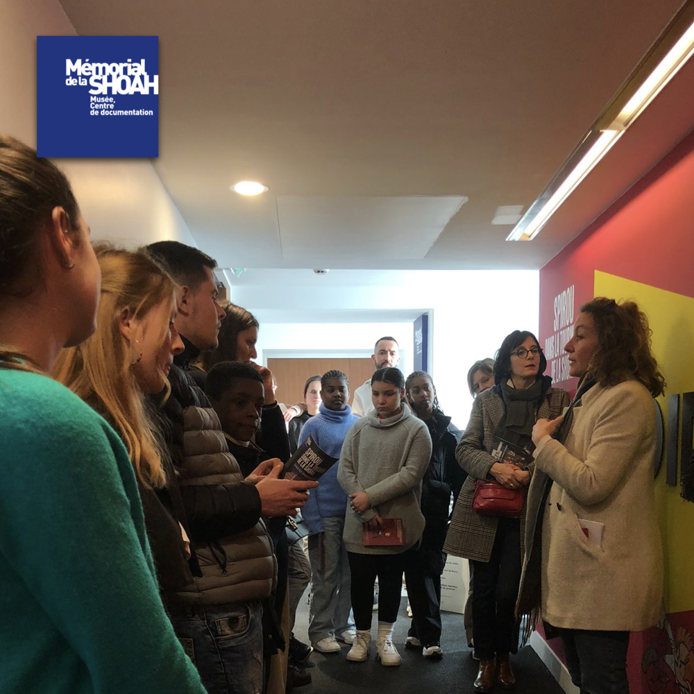 Mardi 14 février 2023, les lauréats de la 5ème édition du prix Ilan Halimi tient au Mémorial de ...