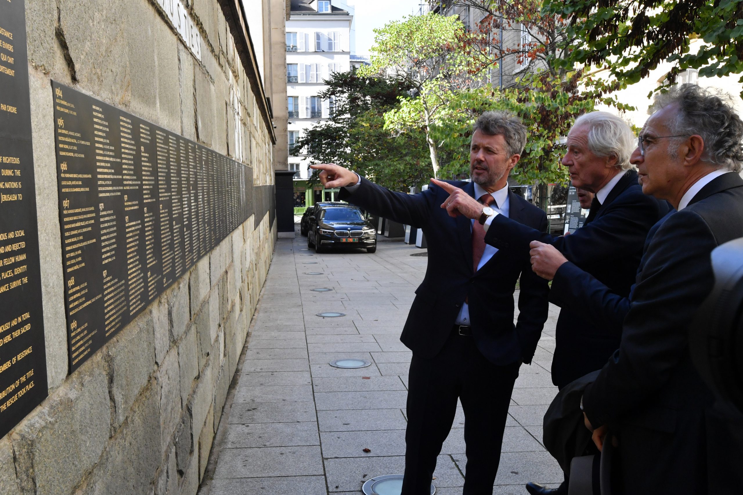 Mémorial de la shoah Paris, visite du Prince Héritier Frederik de ...
